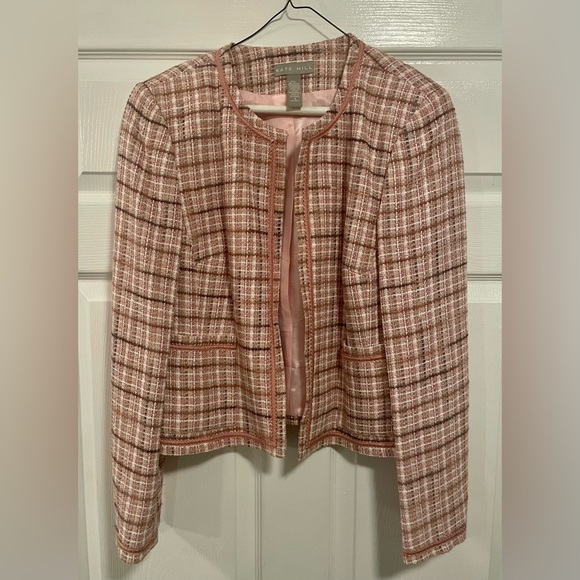 Kate Hill | Jackets & Coats | Kate Hill Pink Jacket Channel Style ...